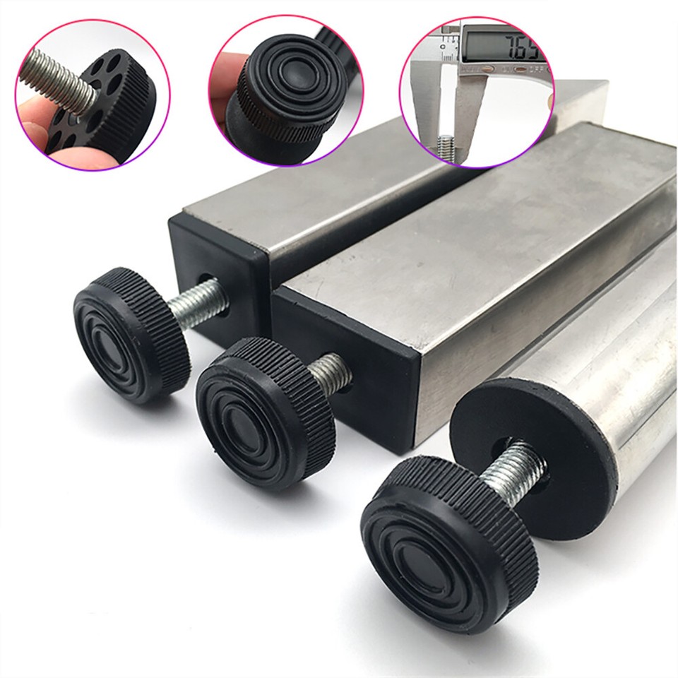 M6 M8 M10 Thread Adjustable Furniture Feet Levelling Height Nut Screw ...