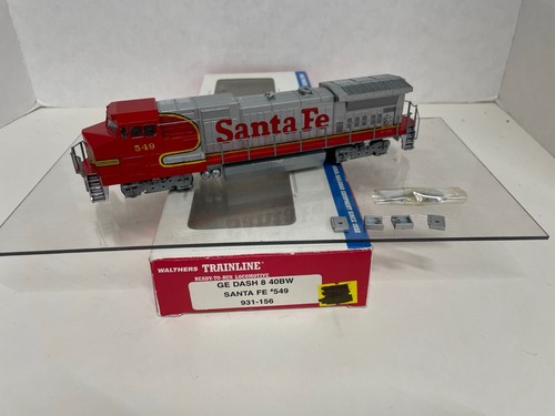 Walthers HO Trainline 931-156 Santa Fe GE Dash 8-40BW 549 w/DCC (TCS T1 ...