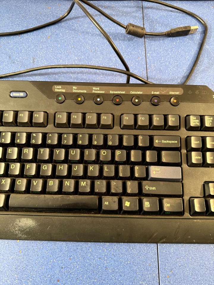 IBM SK-8815 Enhanced Keyboard Wired QWERTY (Standard) for Laptop/PC ...