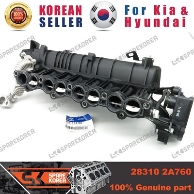 Genuine/OEM 283102A760 MANIFOLD ASSY-INTAKE for Hyundai I30 15 | eBay