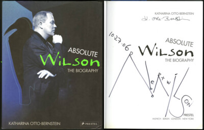 Robert Wilson SIGNED Absolute Wilson HC 1st Ed PSA/DNA AUTOGRAPHED ...