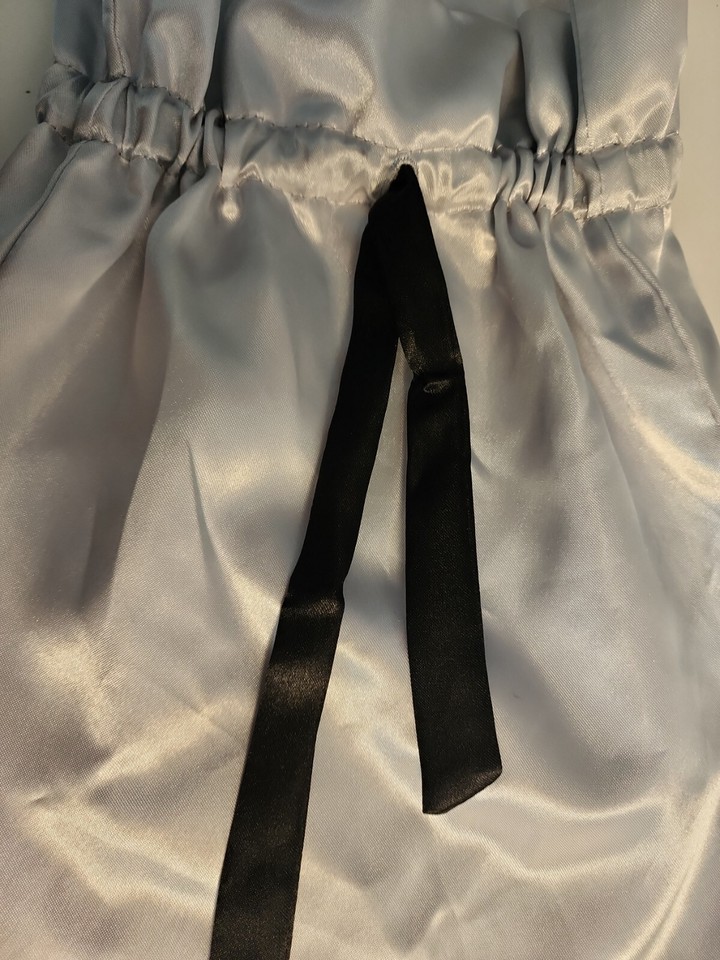 Bag, Victoria's Secret Silky Silver drawstring gift bag, lingerie pouch ...