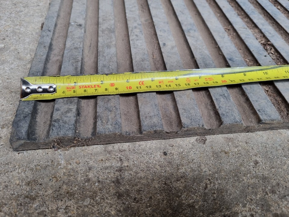 4x6 ft heavy duty rubber stable mat matting equestrian Field Horse ...