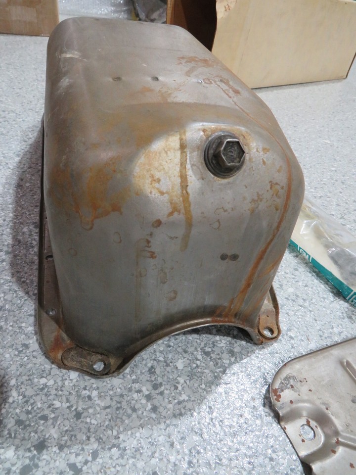 1963-1965 C2 327 1970-1972 C3 350 LT1 Corvette 6 QT Trap Door Oil Pan ...