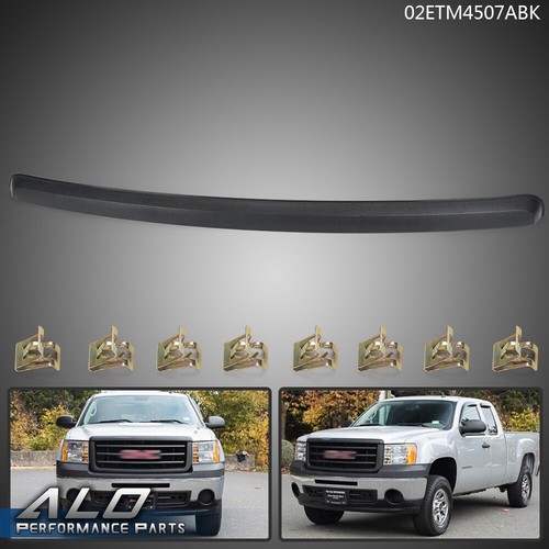 New Fit For GMC Sierra 1500 Truck Hood Molding Trim Moulding GM1235110 ...