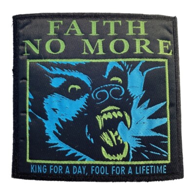 FAITH NO MORE KING FOR A DAY PATCH PRIMUS MAD SEASON HELMET SOUNDGARDEN ...