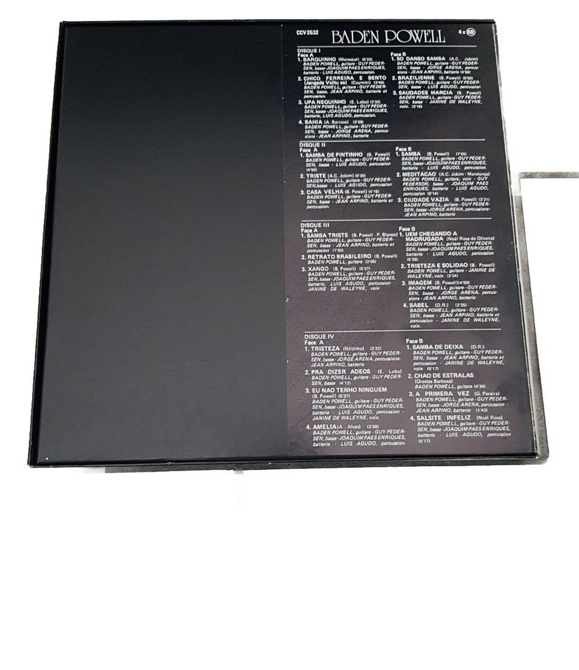 Baden Powell Box Set 4 Vinyl LP | eBay