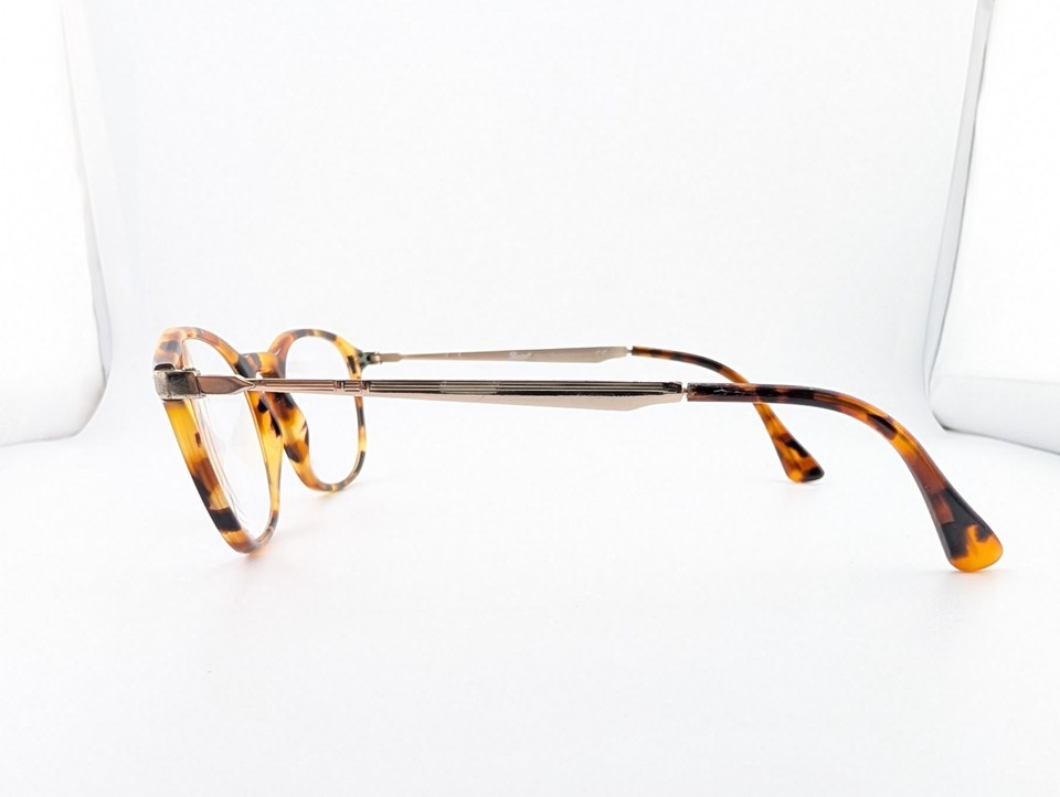 Persol Eyeglasses Frames Only, 1052, 49-19-145, Brown, Made in Italy | eBay
