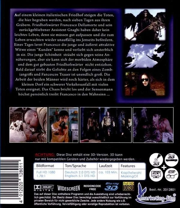 Cemetery Man Dvd