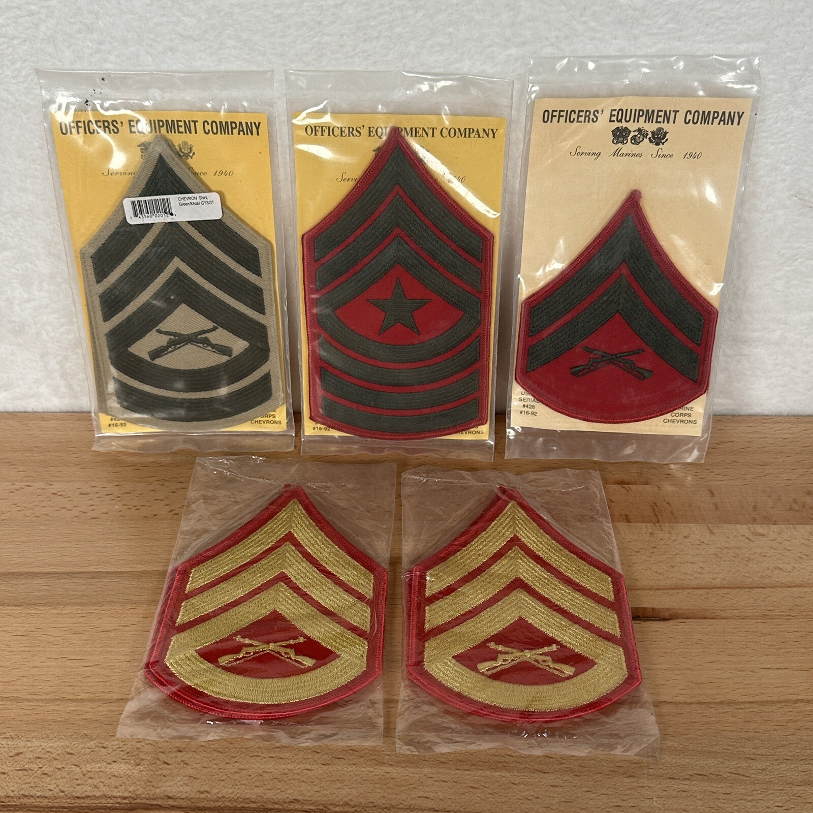 NEW Lot Of US Marine Corps Patches - USMC Master Sergeant, Women Marine ...