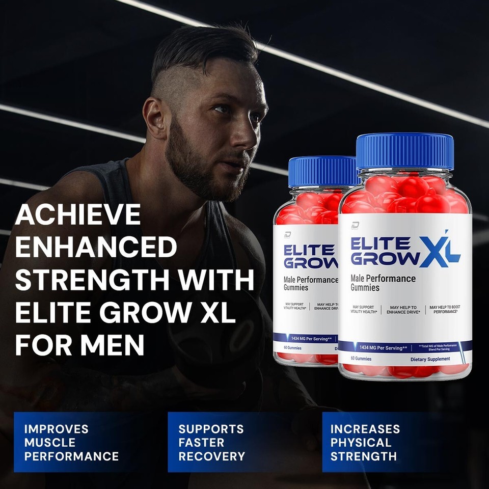 (3 Pack) Elite Grow XL Gummies for Men – EliteGrow XL Male Gummies All ...