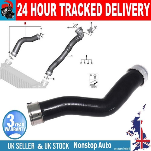 TURBO INTERCOOLER HOSE PIPE FOR BMW X5 13718603095 | eBay Australia