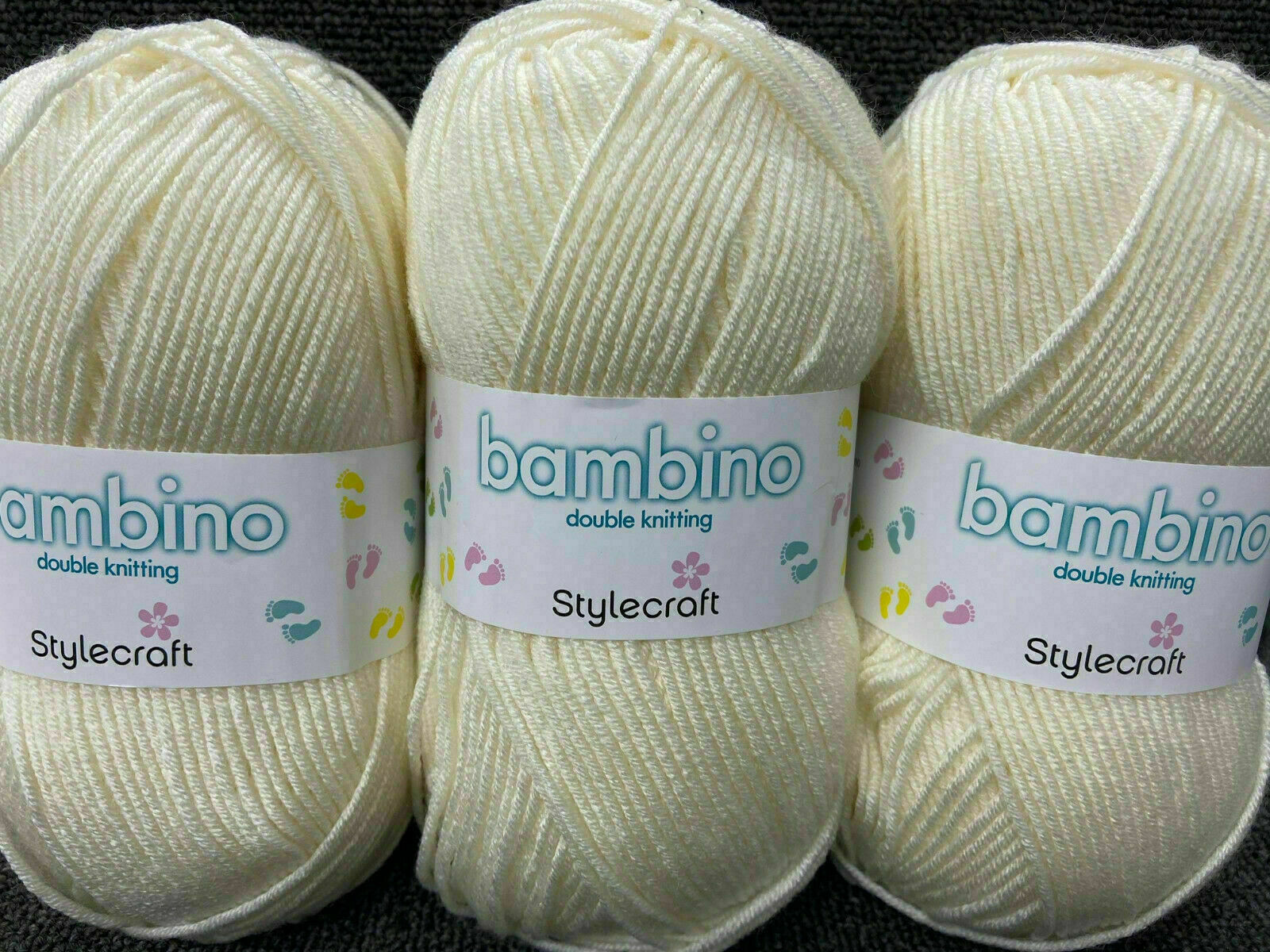 Stylecraft Bambino Baby Double Knit DK Wool/Yarn Per 100g Ball Various ...