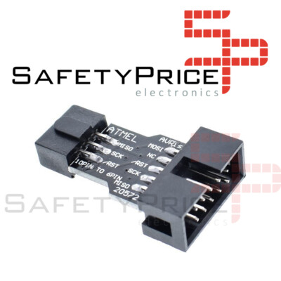 Adaptateur ICSP 10 à 6 voies compatible Usbasp, Usbisp, Avr, Arduino ...