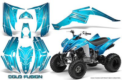 YAMAHA RAPTOR 350 GRAPHICS KIT CREATORX DECALS STICKERS CFBLI | eBay