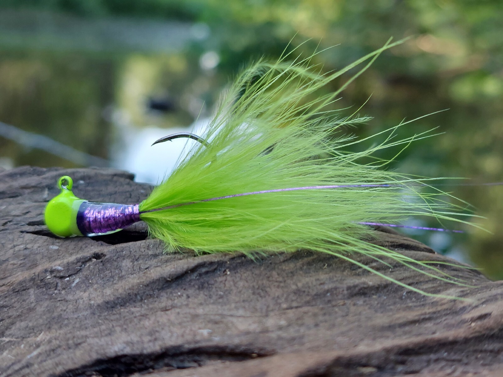 BackLash Fishing Hand tied crappie jigs 1/16 ounce the Joker | eBay