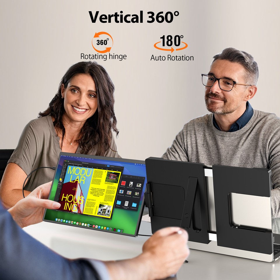 Used |14" 2K Portable Monitor HDMI Laptop Display Laptop Screen ...