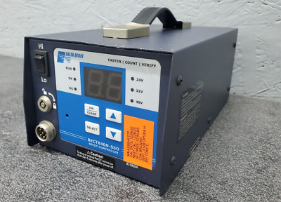 DELTA REGIS BECT840-SSO ELECTRIC TORQUE DRIVER POWER SUPPLY 115/230V ...