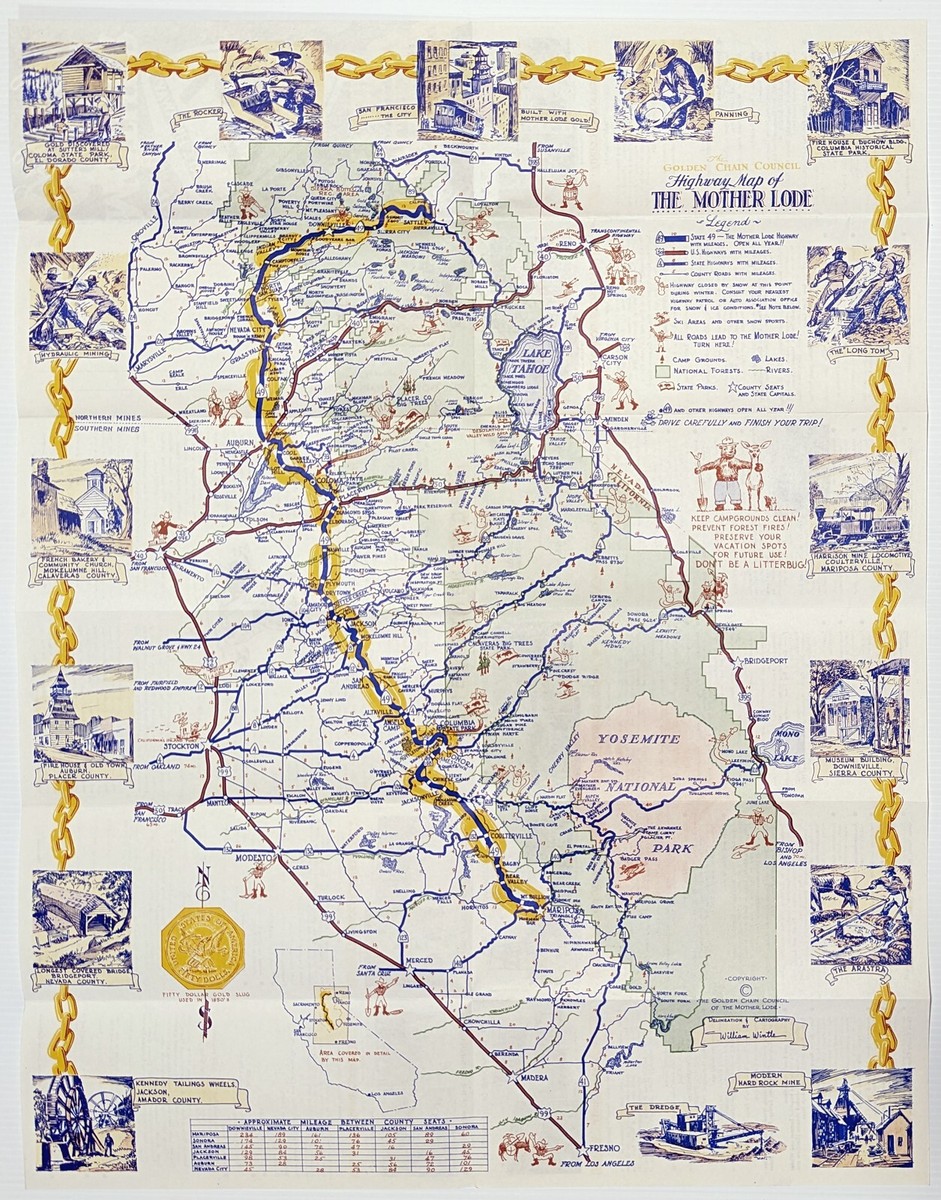 California Mother Lode Map Southern California Edison Co. Transmission