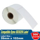 1x Compatible Dymo SD30256 / 30256 Large Shipping Labels 59mm x 102mm ...