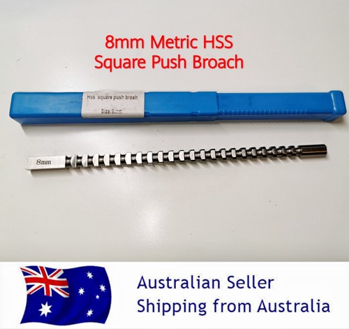 8mm Square Push Type Broach Cutter Metric Size HSS Cutting Tool | eBay