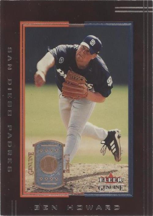 2002 Fleer Genuine - Genuine Upside Ben Howard #136 /2002 (RC) for sale online | eBay