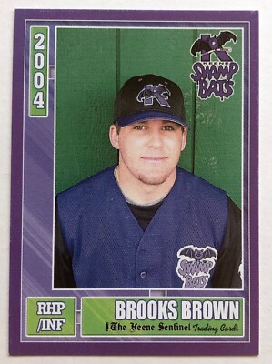 Brooks Brown - 2004 Keene Swamp Bats - NECBL | eBay