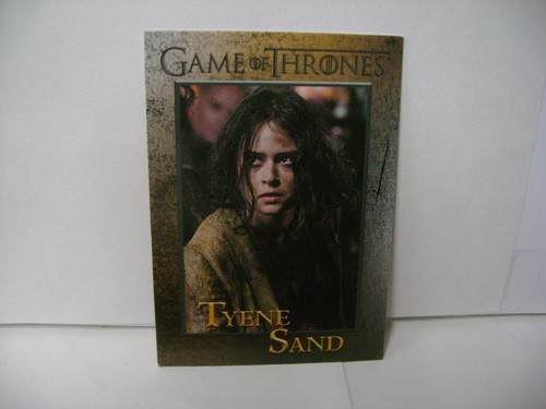 2018 GAME OF THRONES SEASON 7 TYENE SAND #60 | eBay