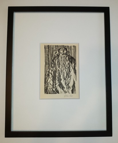WERNER KLEMKE Original SIGNED Woodcut VINTAGE GERMAN MODERNISM Soul Of ...