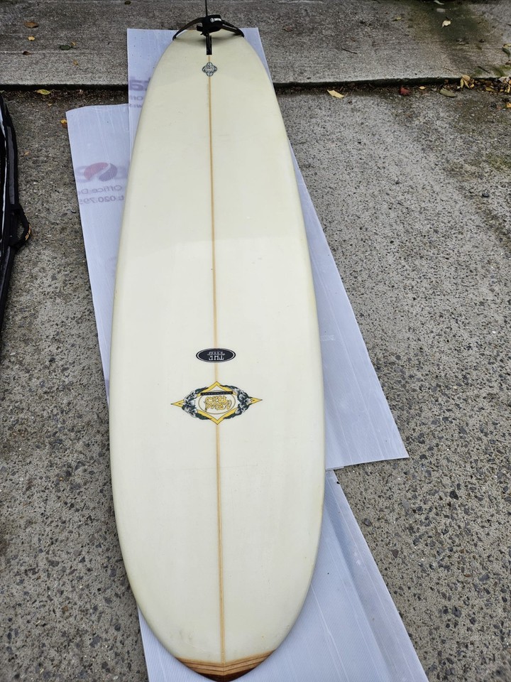 longboard surfboard custard point nose rider | eBay UK