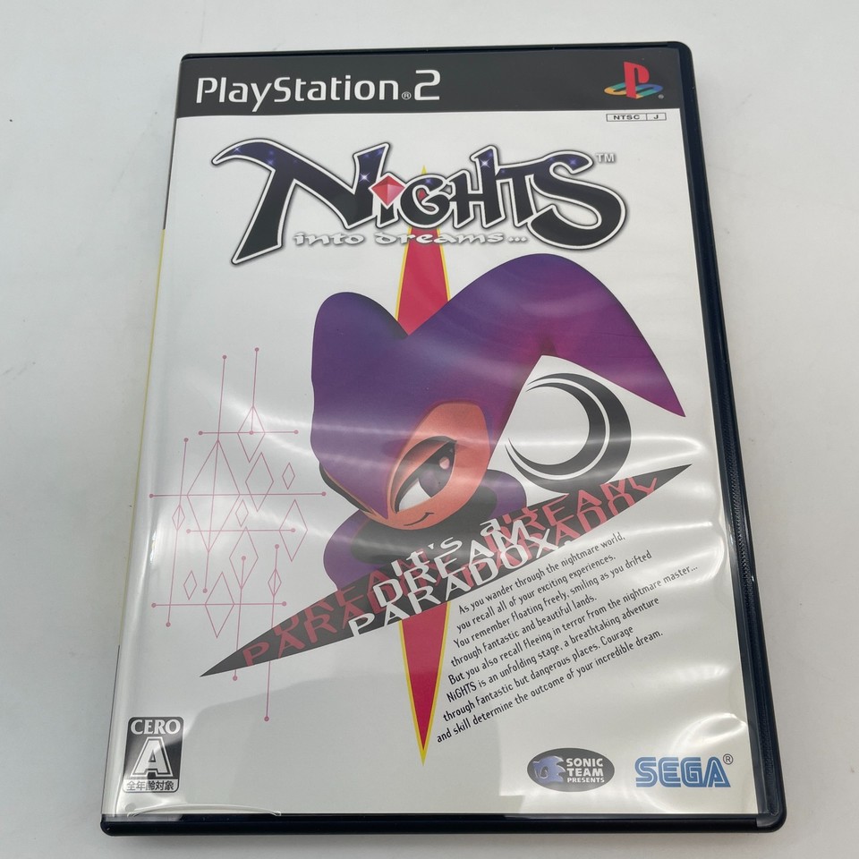 Ps2 NiGHTS into Dreams... Nightopia Dream Pack Sega Japan PlayStation 2 ...