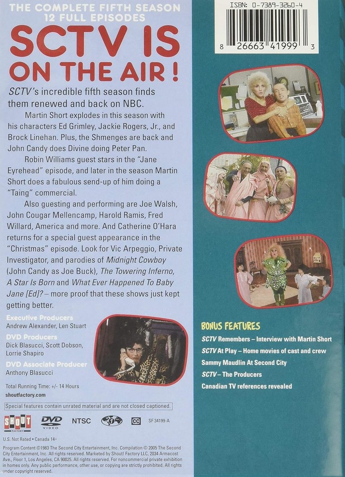 SCTV, Vol. 4 (DVD) John Candy Joe Flaherty Eugene Levy Andrea Martin | eBay