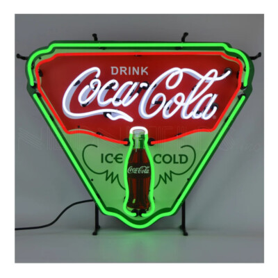 Neonetics 5CCICE Coca-Cola Ice Cold Shield Neon Sign | eBay