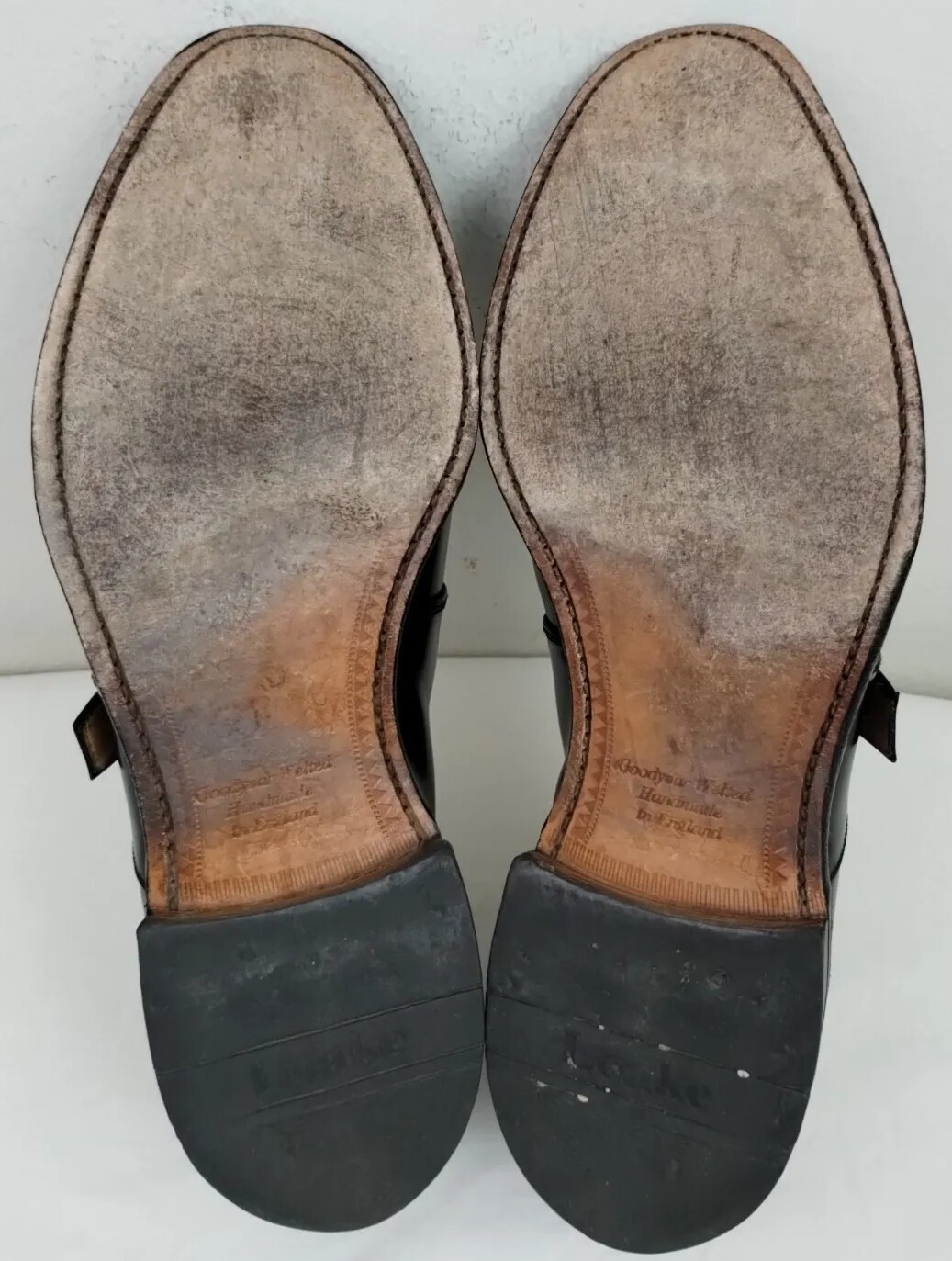 Loake Paisley Mens Black Leather Buckle Monk Strap Slip On Dress Shoes ...