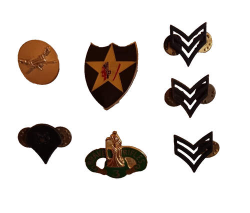 military pins Brave Rifel & Sargent & Others | eBay