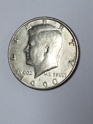 1990 United States of America Half Dollar John F Kennedy Coin U.S ...