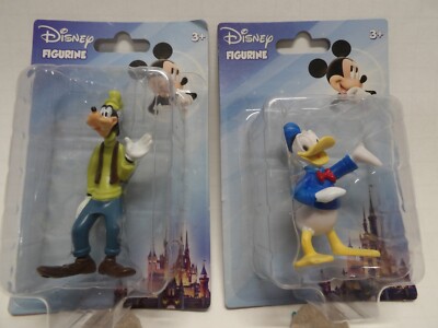 Goofy & Donald Duck Disney Mini Figurines Beverly Hills Teddy Bear Co ...