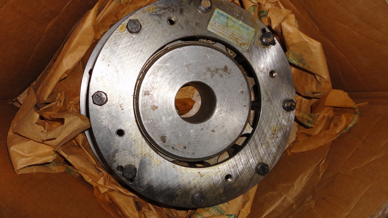 Renold Flexible Shaft Couple Coupling PM6 W/ 16 SM60 inserts | eBay