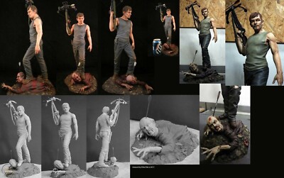 Rare TWD DARYL DIXON Resin Model Kit The Walking Dead 1:6 Killer Kits ...