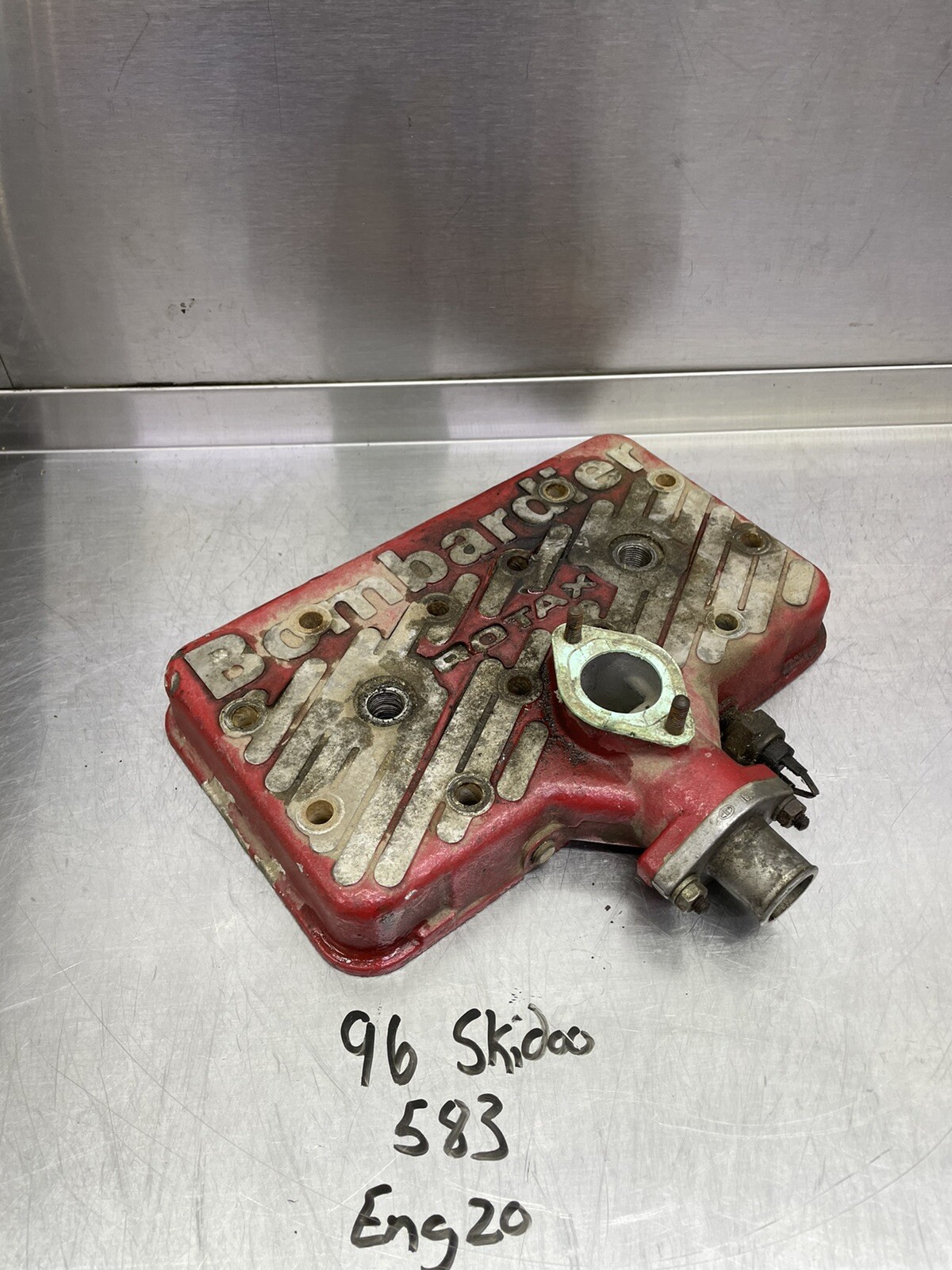 Skidoo 95 96 97 98 MXZ Summit Formula Grand Touring Z 583 Cylinder Head ...