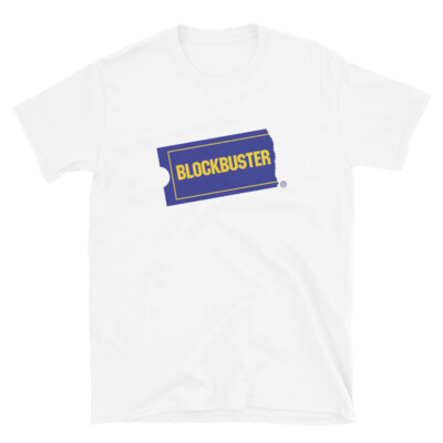 Blockbuster Video Throwback 90s Employee T-Shirt | eBay