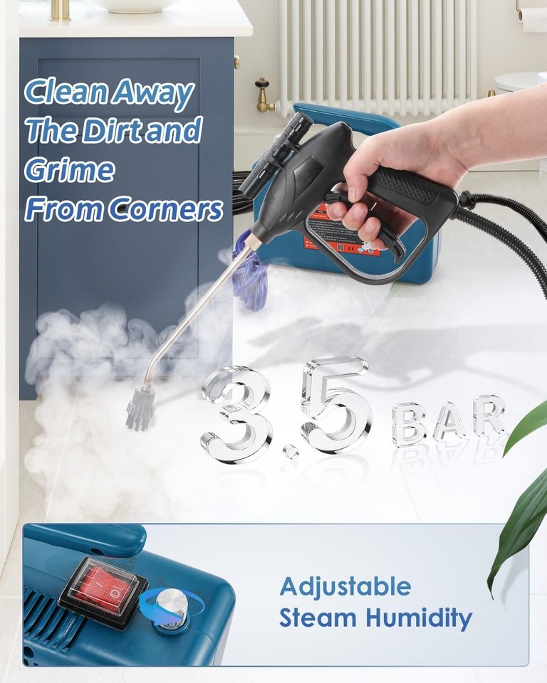 Car Engine Steam Cleaner Cleaning Grout Tile High Pressure Steamer Auto ...