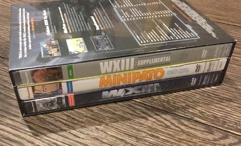 NEW WXIII Patlabor Ultimate Edition Movie MiniPato Anime 3-DVD Box Set ...