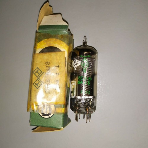 ECH81 / 6AJ8 Vacuum Tube, Valve MAZDA Cachet MILITAIRE NOS CL1/63 | eBay