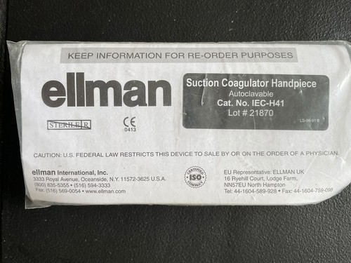 Ellman Suction Coagulator Handpiece | eBay