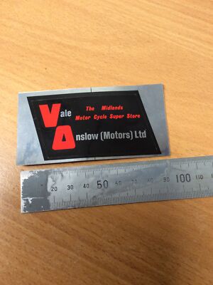 Vale Onslow Dealers Sticker Genuine Nos | eBay UK