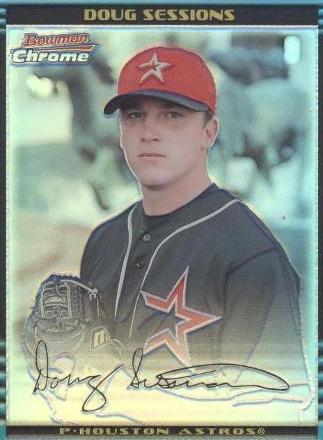 2002 Bowman Chrome - Doug Sessions #310 Refractor /500 (RC) for sale ...