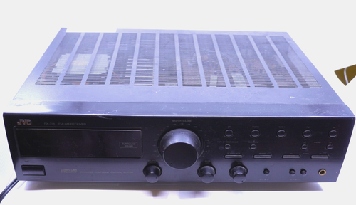 JVC RX-318BK Vintage 2 Channel Stereo Receiver 110 Watts Per Channel ...