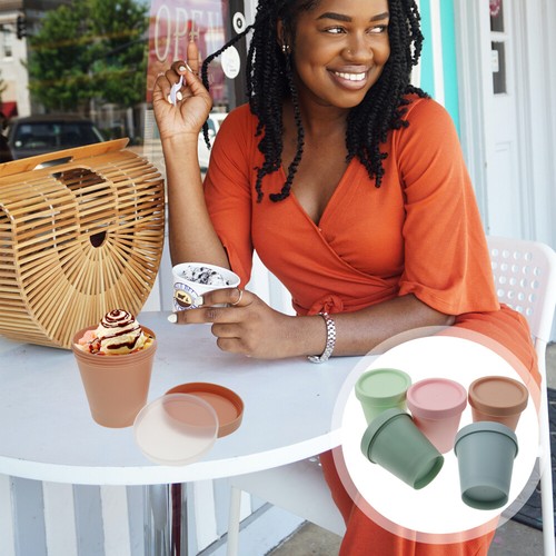 5 Pcs Pp Ice Cream Container Freezer Food Containers | eBay