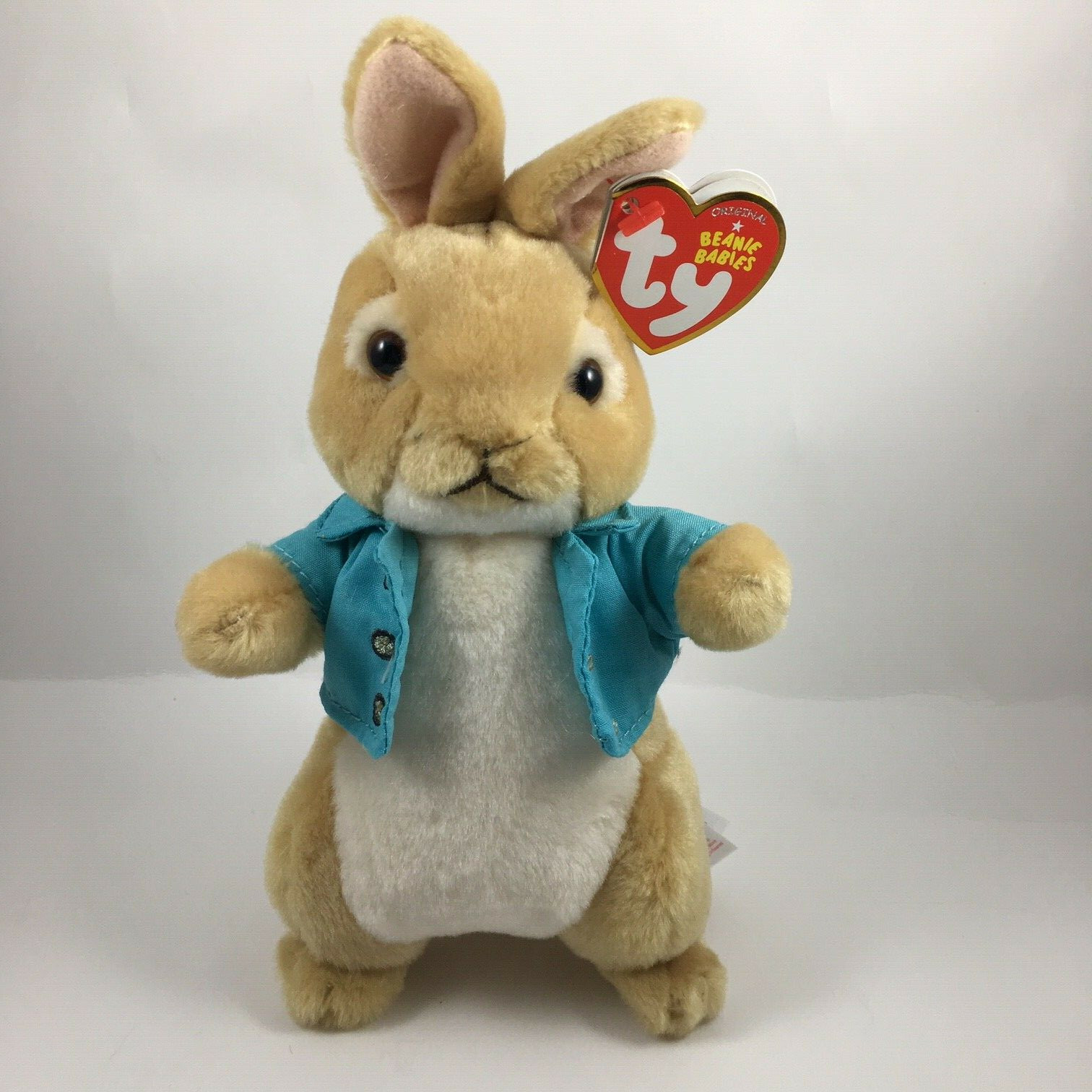 TY Beanie Baby 8" COTTON TAIL (Peter Rabbit Movie) Plush Animal Easter ...